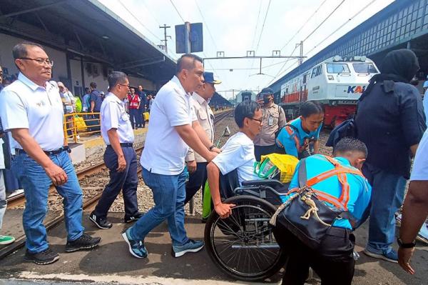 50 Penyandang Disabilitas Ikuti Program Mudik Bersama BSI Maslahat