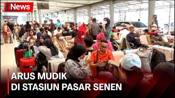 Stasiun Pasar Senen Jadwalkan 38 Keberangkatan KA Hari Ini