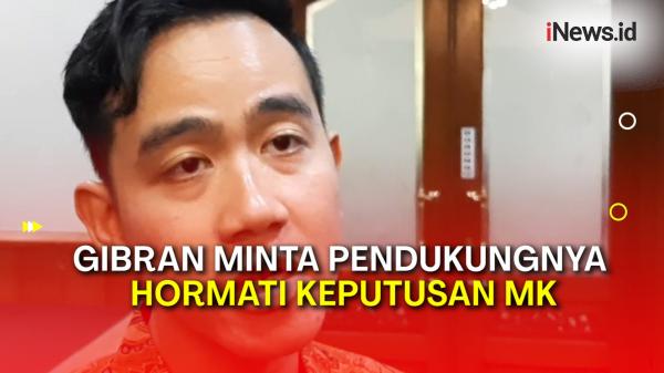 Memilih Tetap Berkantor, Gibran Minta Pendukungnya Hormati Putusan MK Memilih Tetap Berkantor, Gibran Minta Pendukungnya Hormati Putusan MK