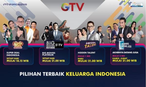 Quality Time Makin Seru dengan Program Paling Baru di GTV