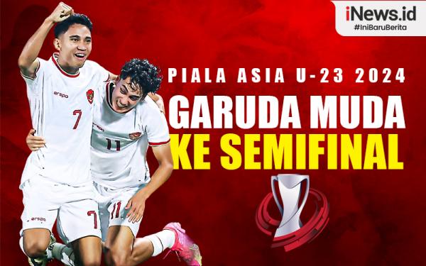 Infografis Garuda Muda ke Semifinal Piala Asia U-23 2024 Usai Mengalahkan Korea Selatan
