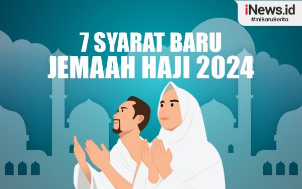Infografis 7 Syarat Terbaru Jemaah Haji 2024