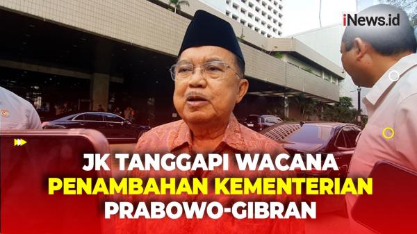Jk Ungkap Rencana Prabowo Gibran Tambah Kementerian Jadi 40 Bukan Kabinet Kerja Sangat Politis 