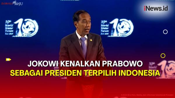 Kala Jokowi Kenalkan Prabowo sebagai Presiden Terpilih Indonesia saat ...