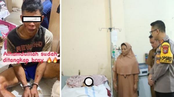 Tampang Penganiaya Santriwati yang Viral di Riau Ditangkap Polisi, Tangan Diborgol