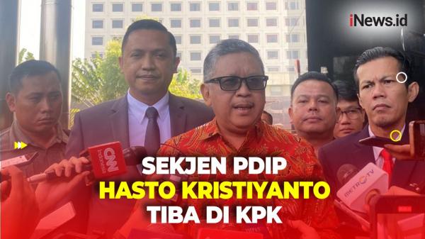 Pagi Ini, Sekjen PDIP Hasto Kristiyanto Penuhi Panggilan KPK soal Harun Masiku
