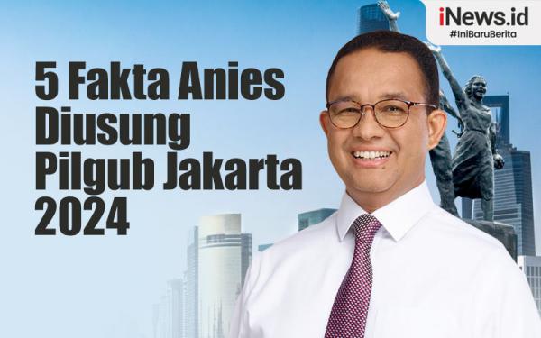 Infografis 5 Fakta Anies Diusung Kembali di Pilgub Jakarta 2024