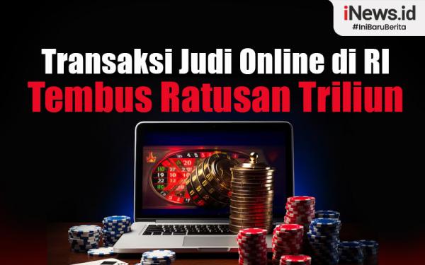 Infografis Gawat, Transaksi Judi Online di Indonesia Tembus Ratusan Triliun