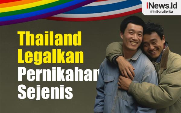 Infografis Thailand Segera Legalkan Pernikahan Sejenis