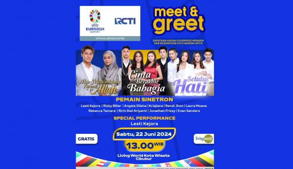Warga Cibubur Siap-Siap Bertemu Para Pemain Sinetron RCTI di Meet and ...