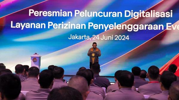 Polri Luncurkan Digitalisasi Perizinan Event, Proses Lebih Mudah