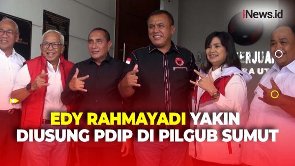 Edy Rahmayadi Yakin Diusung PDIP di Pilgub Sumut Meski Bukan Kader