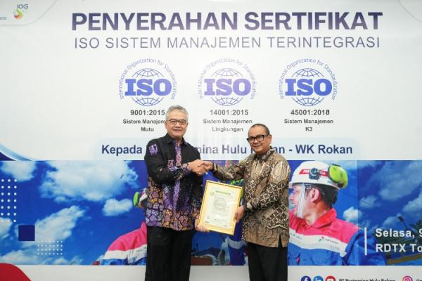 PHR Raih Tiga Sertifikat ISO Sistem Manajemen Terintegrasi