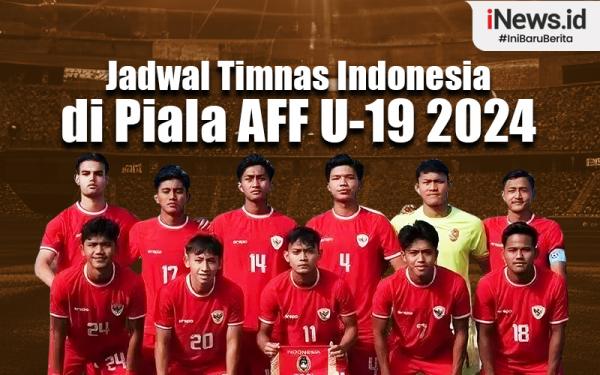 Infografis Jadwal Timnas Indonesia di Piala AFF U-19 2024