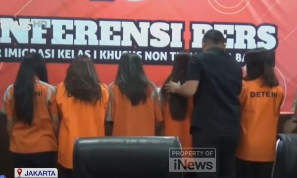 6 WNA Asal Vietnam dan Tiongkok Lakukan Prostitusi Online, Imigrasi Ancam Deportasi