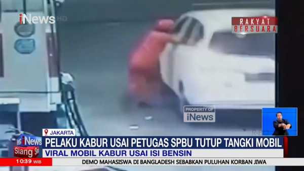 Viral! Mobil Kabur usai Isi Bensin Pertamax Senilai Rp300.000 di Pasar Rebo