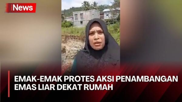 Rumah Nyaris Roboh, Ibu-Ibu di Mandailing Natal Curhat Hadapi Penambang Rumah Nyaris Roboh, Ibu-Ibu di Mandailing Natal Curhat Hadapi Penambang