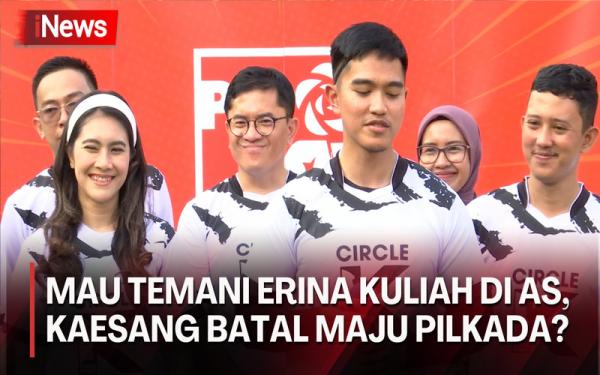 Bakal Temani Erina Gudono Kuliah S2 di Amerika, Kaesang Batal Maju Pilkada 2024?