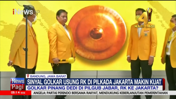 Sinyal Golkar Usung Ridwan Kamil di Pilkada Jakarta Makin Kuat Sinyal Golkar Usung Ridwan Kamil di Pilkada Jakarta Makin Kuat