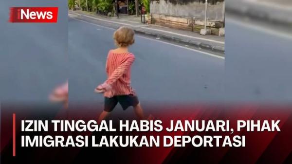Si Kocong, Bocah Rusia yang Viral Berkeliaran di Bali Akhirnya Dideportasi