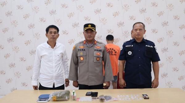 Pelajar SMA di Kolaka Ditangkap Polisi Kasus Narkoba, Punya 22 Saset Sabu dan Ganja