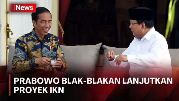 Di Depan Jokowi, Prabowo Janji Selesaikan Pembangunan IKN: 5 Tahun Rampung!