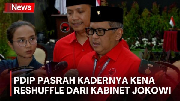 Tanggapi Isu Reshuffle Kabinet Jokowi, Hasto PDIP: Hak Prerogatif Presiden