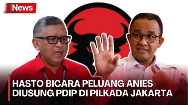 Soal Peluang Usung Anies di Pilgub Jakarta, Hasto: Asal Komitmen terhadap Ideologi PDIP
