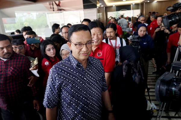 Ke Mana Anies saat PDIP Umumkan Cagub Hari Ini?