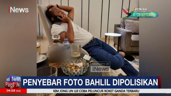 Viral Penyebar Foto Bahlil dengan Miras Dilaporkan ke Polisi