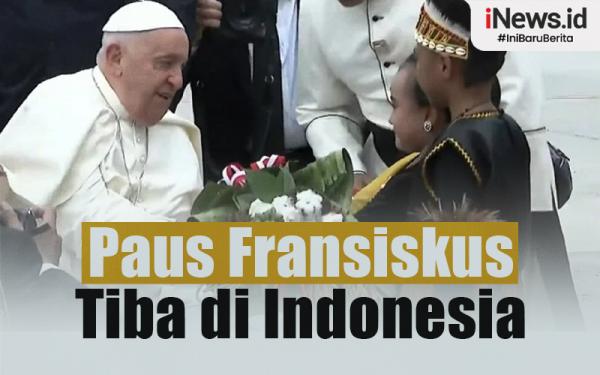 Infografis Paus Fransiskus Tiba di Indonesia