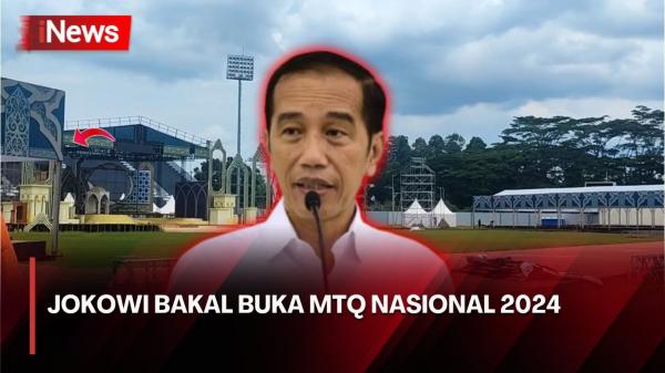 Presiden Jokowi Dipastikan Buka MTQ Nasional XXX 2024 di Kaltim, Wapres Ma'Ruf Amin Jadi Penutup