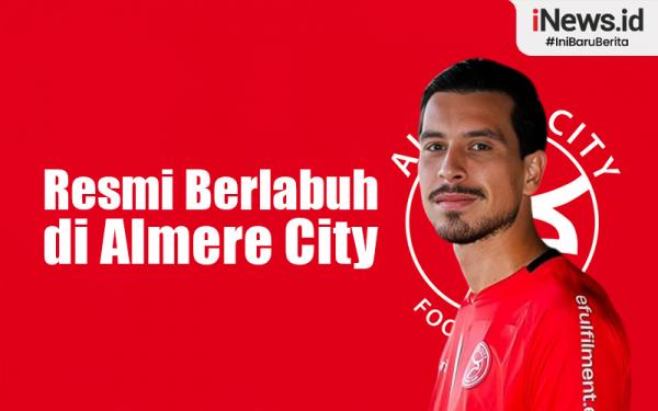 Infografis Thom Haye Resmi Berlabuh di Almere City FC