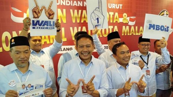 Wahyu Hidayat-Ali Muthohirin Nomor Urut 1 di Pilwalkot Malang, Perindo ...