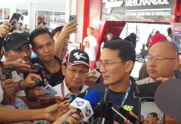 Sandiaga Uno Sebut Pembalap MotoGP dan Pemilik Dorna Puas dengan ... Sandiaga Uno Sebut Pembalap MotoGP dan Pemilik Dorna Puas dengan ...