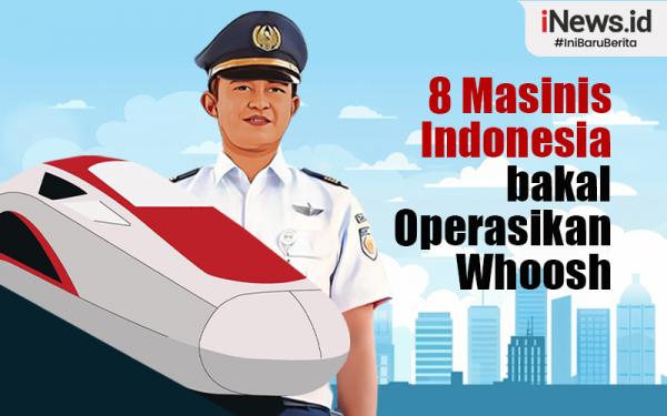 Infografis 8 Masinis asal Indonesia bakal Operasikan Whoosh