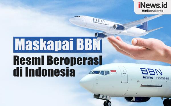 Infografis BBN Resmi jadi Maskapai Baru yang Beroperasi di RI