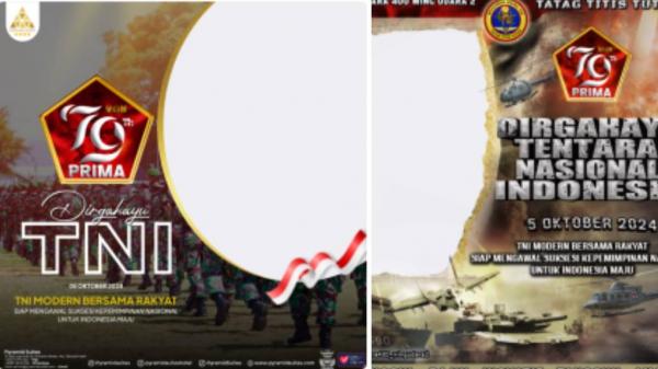 25 Link Twibbon HUT TNI ke-79 2024, Bisa Dibagikan di Media Sosial