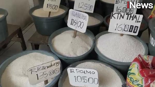 Harga Beras Naik Lagi, Pedagang Resah Penjualan Turun Drastis