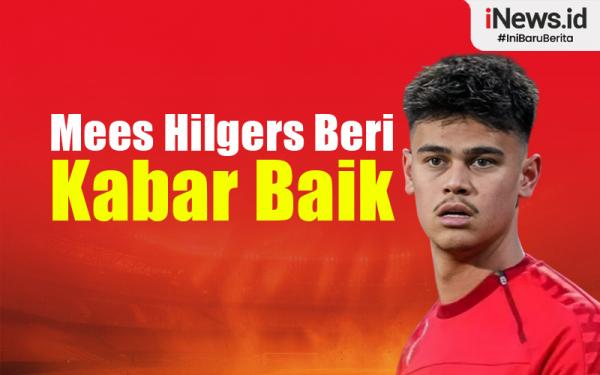 Infografis Mees Hilgers Beri Kabar Baik
