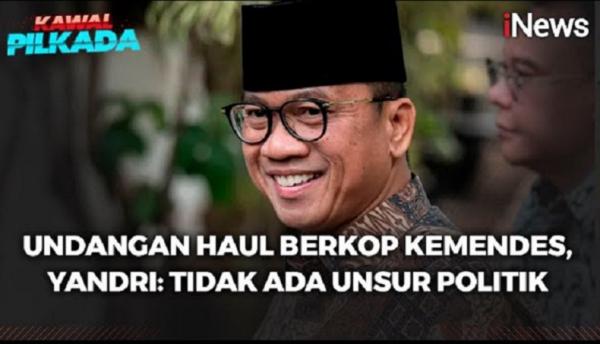 Yandri Susanto Minta Maaf soal Acara Pribadi Pakai Surat Resmi Kemendes