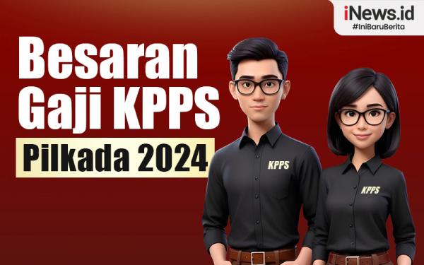 Infografis Besaran Gaji KPPS Pilkada 2024