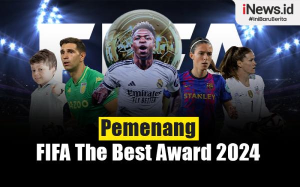 Infografis Daftar Lengkap Pemenang FIFA The Best Award 2024