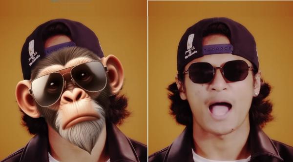 Vadel Badjideh Kecewa Mukanya Diganti Monyet di Video Klip, Band Radja ...