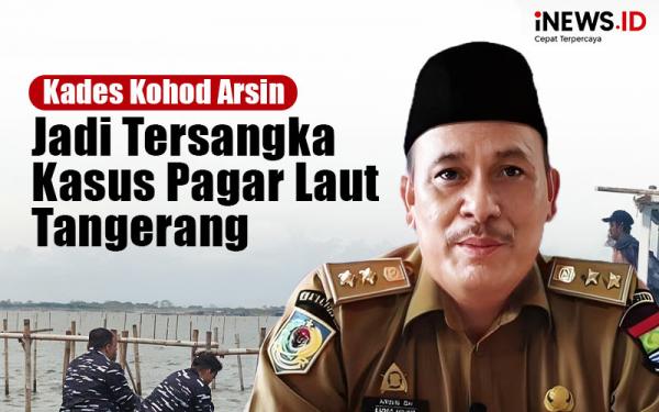 Infografis Kades Kohod Arsin Jadi Tersangka Kasus Pagar Laut Tangerang