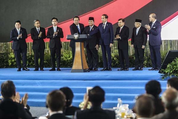 Momen Presiden Prabowo Subianto Resmikan Danantara Momen Presiden Prabowo Subianto Resmikan Danantara