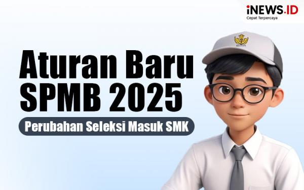 Infografis Aturan Baru SPMB 2025, Ini Perubahan Seleksi Masuk SMK