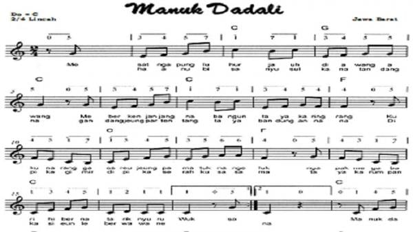 Lirik Lagu Manuk Dadali, Diciptakan oleh Penyiar Radio Terkenal asal ...