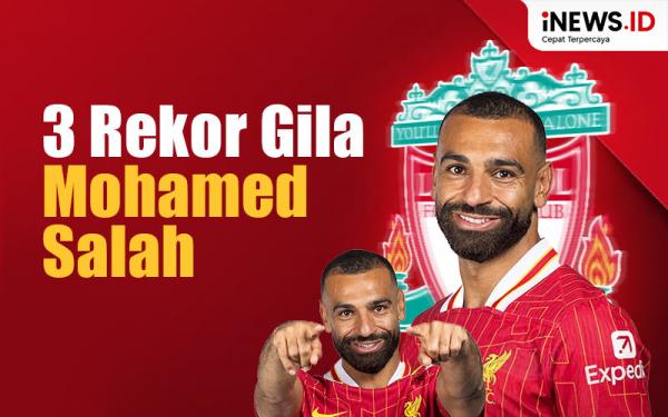 Infografis 3 Rekor Gila Mohamed Salah usai Liverpool Juara