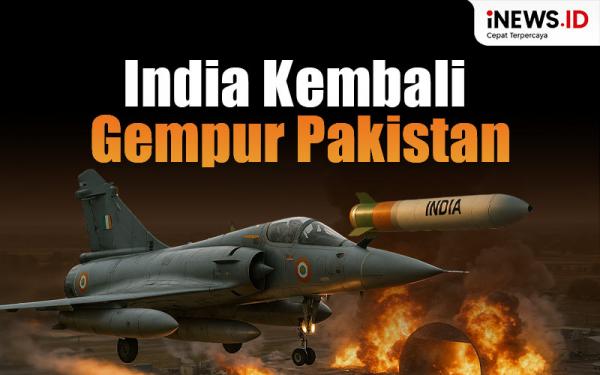 Infografis India Kembali Gempur Pakistan